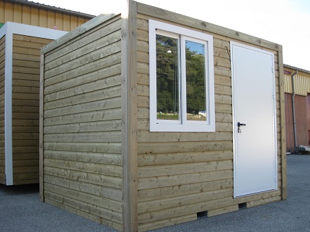 Construction modulaire en bois, bungalow à ossature bois - Actimodul